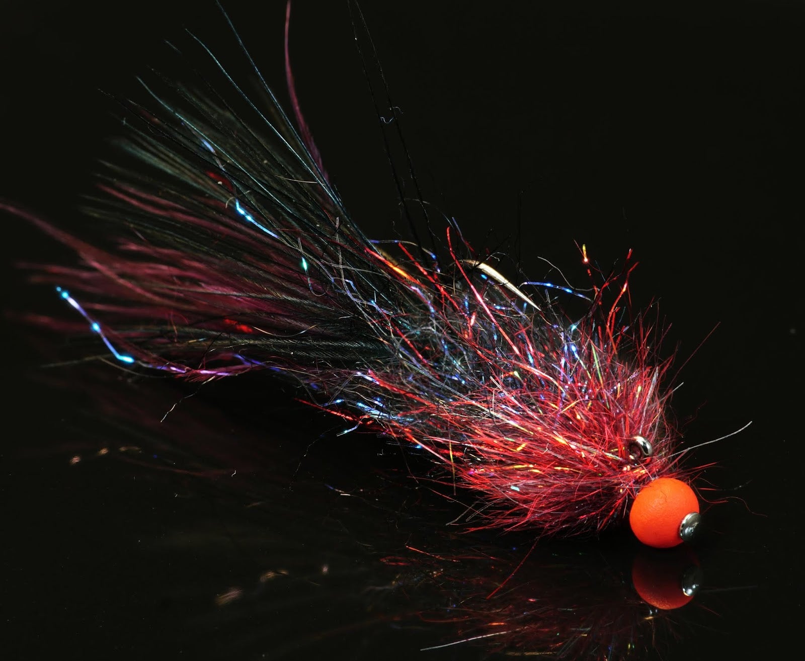 Midnight Fire Balanced Leech – Fly Fish Food