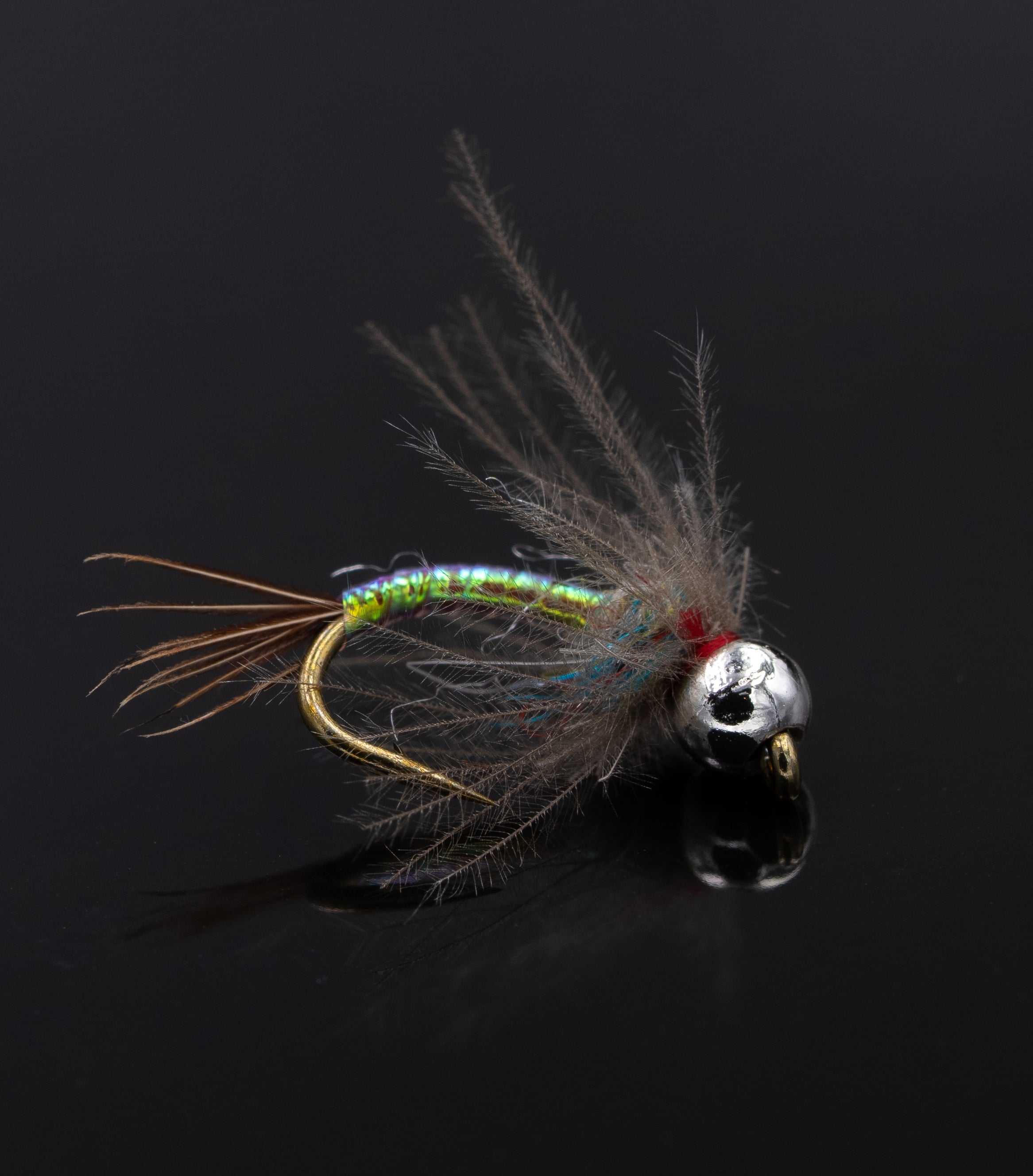 CDC Soft Hackle Rainbow Warrior – Fly Fish Food