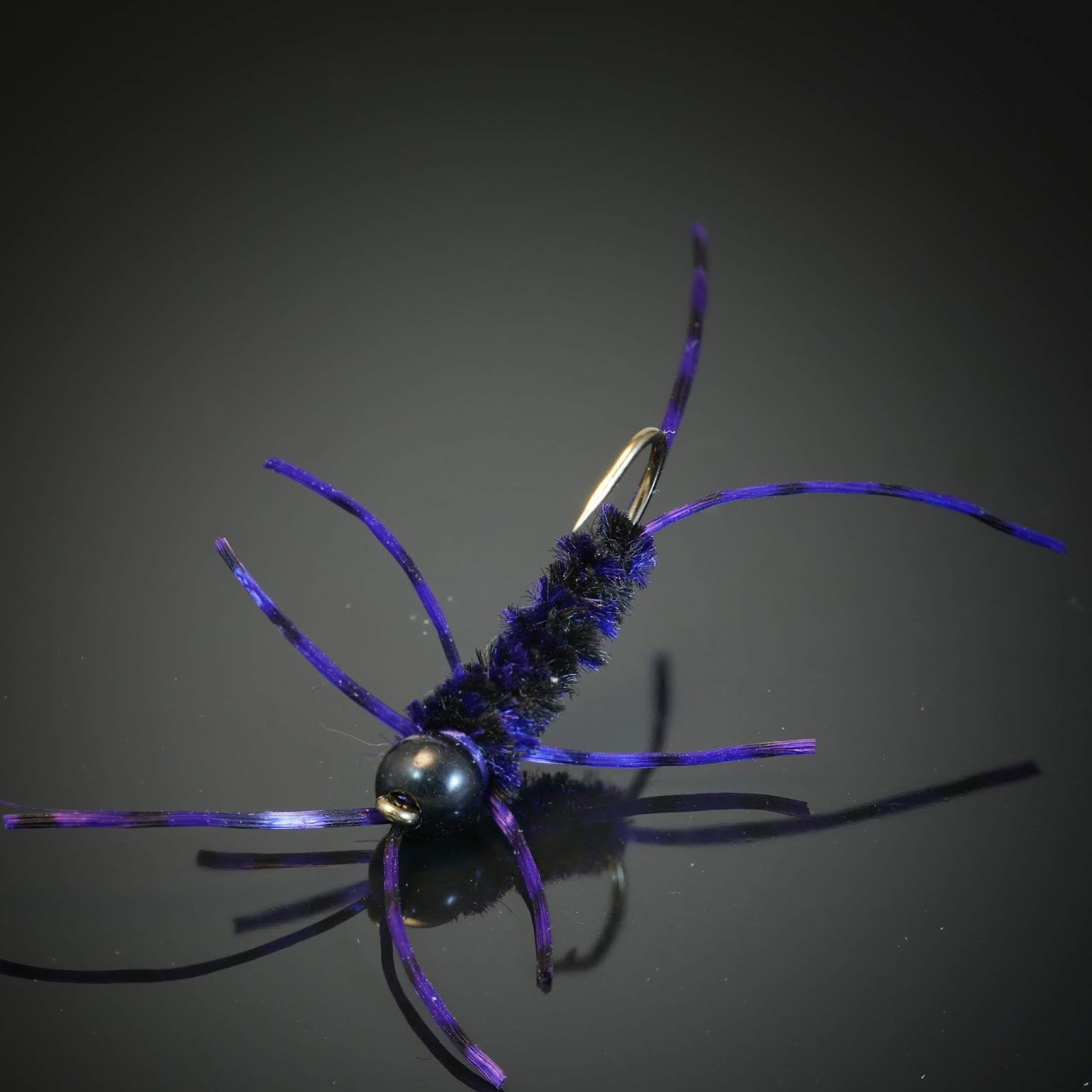 Pat's Rubber Legs Purple Stonefly – Fly Fish Food