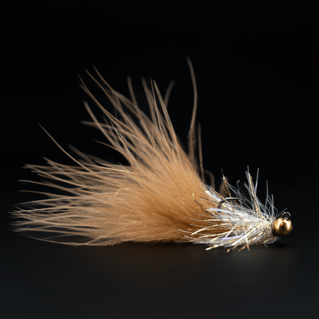 Sculpin Tan Jig Streamer – Fly Fish Food