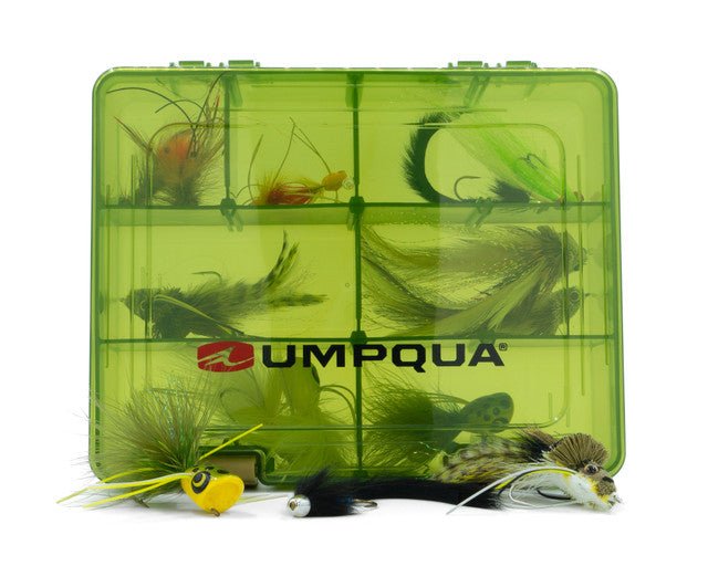 Umpqua Fly Assortment - Warmwater Essential 16pc – Fly Fish Food