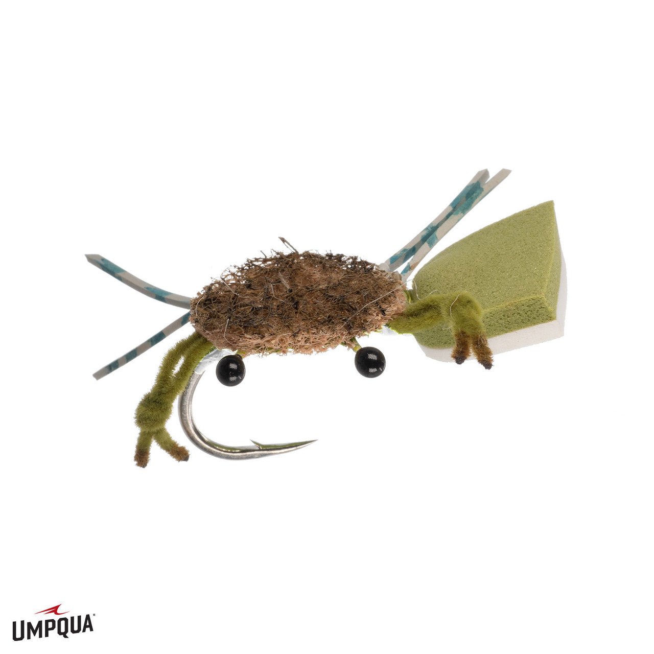 Contraband Floating Crab - Olive – Fly Fish Food