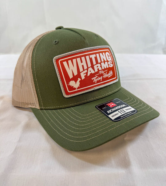 Whiting Farms Snap Back Hat - Olive – Fly Fish Food