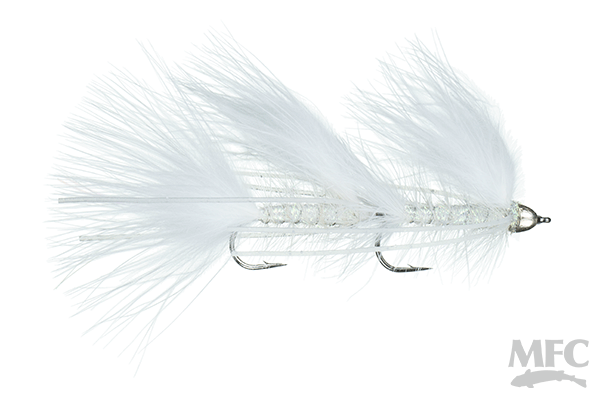 Galloup's Mini Peanut Envy - White – Fly Fish Food