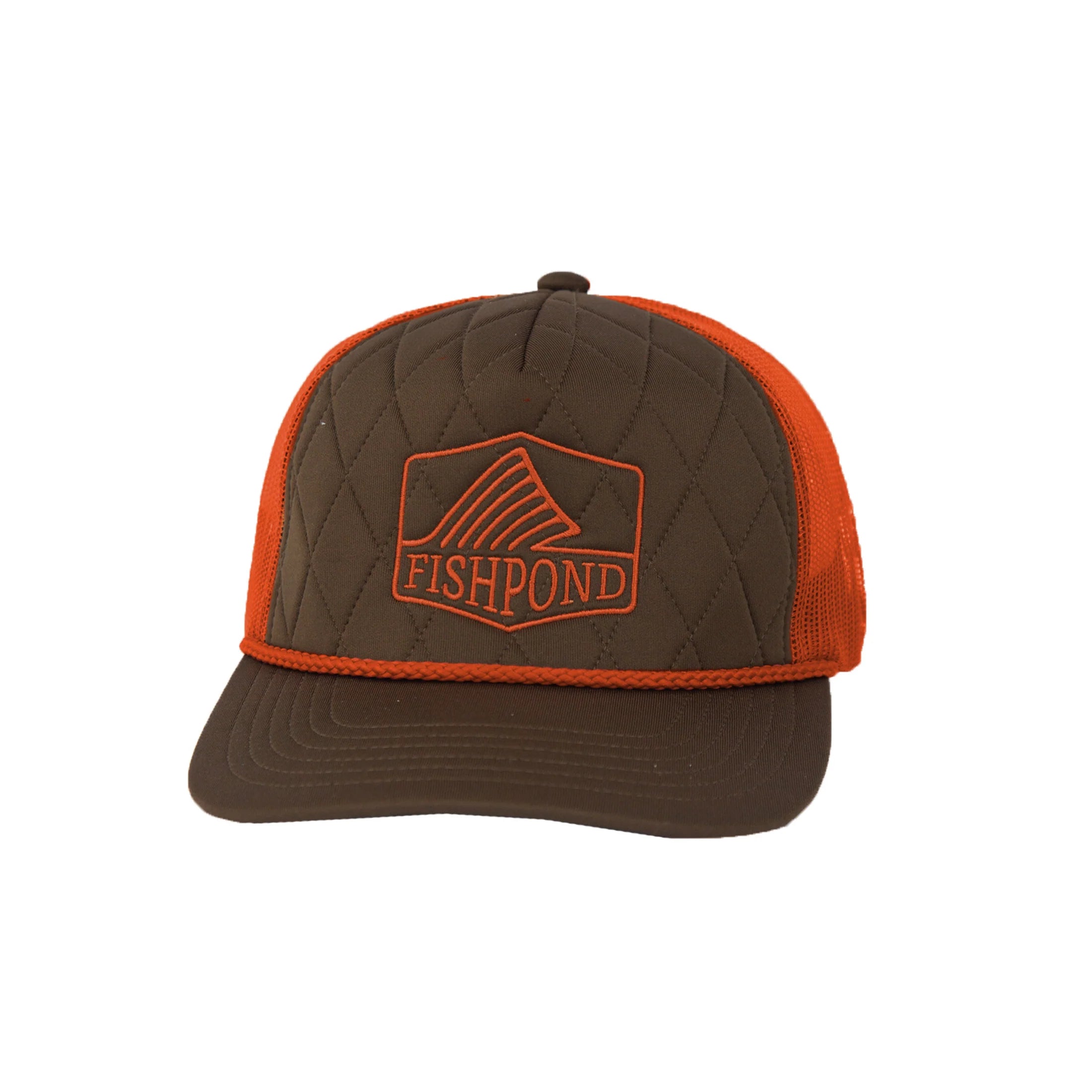 Fishpond - Dorsal Fin Quilted Trucker Hat - Campfire – Fly Fish Food