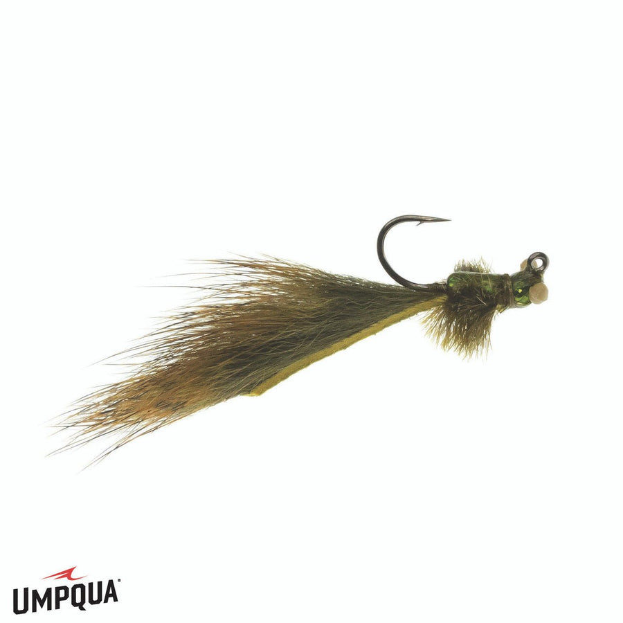 Mini Leech Jig Damsel - Olive – Fly Fish Food
